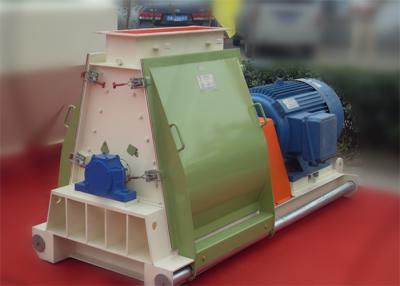 China Large Capacity Hammer Grinder Machine 15-75 kW For Animal Feed Processing 2-10 TPH for sale