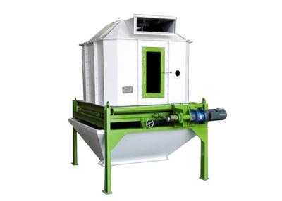 China Energy Saving Pellet Cooling Machine 1-10 TPH Capacity Counterflow Rust Resistant Stainless Steel for sale
