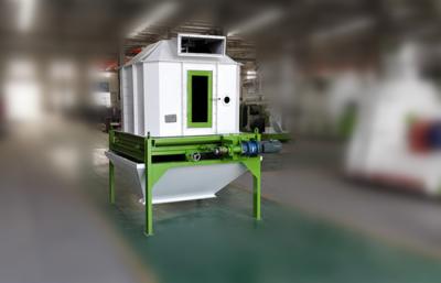 China High Temperature Wood Pellet Cooling Machine - Counterflow Type with 1-10 TPH Capacity and 80-90°C Inlet Temperature for sale