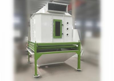 China Counterflow Pellet Cooling Machine for Soybean Meal Puffing Material - 2-10 TPH Capacity with 304 Stainless Steel Construction for sale