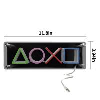 China Acrylic Silicone Custom Neon Signs 5V Game Neon Light Sign Decorative Lighting for sale