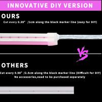 China Pink Cover LED Neon Flex Strip Silica Gel Cuttable Neon Lights IP65 for sale