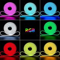 China Signage Color Changing Led Neon Rope Light , Smd 5050 RGB Neon Flex Led Light for sale