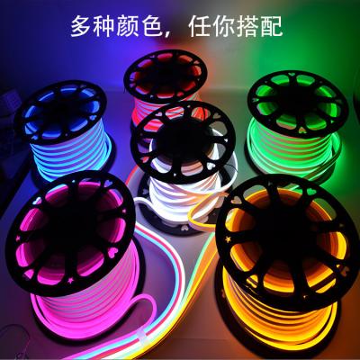 China LED Neon Flex Strip energy and flexible lighting strip perfect for enhancing signage visibility and decorative lighting for sale