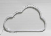 China Bright Blue Cloud Led Neon Light Signs , Neon Bar Signs For Home Acrylic PVC Shell for sale
