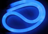 China 180° Lighting Led Neon Flexible Tube Light , Flexible Blue Neon Lights For Home for sale