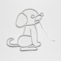 China Dog LED Neon Signs Decor Light H505 * W414MM Dimension CE Approval for sale