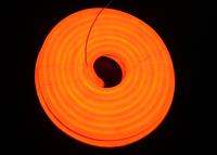 China Dimmable LED Neon Flex Strip Orange Emitting  / Jacket Color 108 LED / M for sale