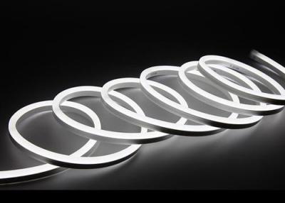 China White Led Neon Rope Light Flex Tube , 110V Waterproof Soft Led Neon Light Tube for sale
