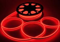 China SMD2835 Ultra Thin Led Neon Flex , 8 * 16MM Square Flexible Led Neon Rope Light for sale