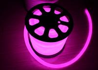 China Hotel Pink Flexible Neon Light , Decorative Waterproof Flexible Led Neon Light for sale