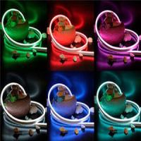 China IP68 Waterproof Neon Flex Led RGB , Outdoor Round / Flat Color Changing Neon Lights for sale
