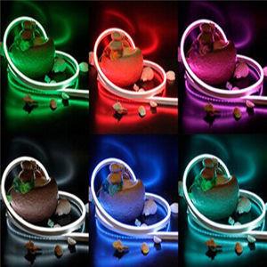 China IP68 Waterproof Neon Flex Led RGB , Outdoor Round / Flat Color Changing Neon Lights for sale
