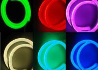 China DC 24 Volt RGB LED Neon Flex14 X 26mm Dimension SMD5050 Tri Chip LED for sale