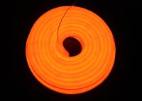 China Flexible Orange Neon Lights , CE 220V Input Neon Fluorescent Light Tubes for sale
