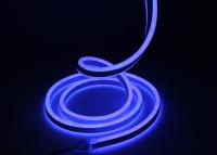 China Blue Flexible Led Neon Rope Light , CE Waterproof 12V Flex Led Neon Rope for sale