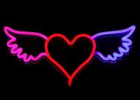 China Red Neon Signs For Home , Remote Control Dimmable Custom Led Light Signs for sale