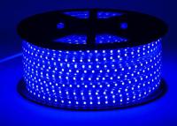 China Blue Waterproof Led Light Strips High Voltage Input 4.4W Power Per Meter for sale