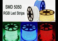 China RGB 120 Volt Led Strip Lights , RoHS High Voltage Color Changing Led Strip for sale