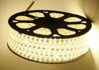 China Warm White High Voltage LED Strip For Holiday / Wedding AC 220V Input for sale