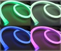 China RGB LED Neon Flex Rope Multi-color Light with Remote PWM controller for sale