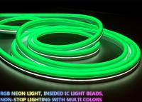 China 6mm Width Mini Led Neon Flex Light 	12V DC Silicone  Ip67 Right Bend for sale