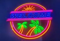 China Custom Neon Signs delivering personalized neon light artwork that transforms spaces into visually striking environments for sale
