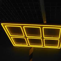 China Soft Tube Silica Gel Chocolate Neon Sign 200cm Flex Led Neon Rope for sale