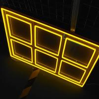 China Soft Tube Silica Gel Chocolate Neon Sign 200cm Flex Led Neon Rope for sale