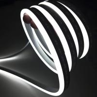 China Flexible LED Neon Flex Strip with SMD2835 120 LEDs per meter white color silicone sleeve IP65 waterproof perfect for commercial home lighting for sale