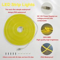 China 5X12mm Silicone LED Neon Rope Light Waterproof Flexible For Decoration for sale