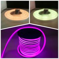China RGB LED Neon Flex neon light strip with 5050 PLCC 6 SMT LEDs offering three times brightness compared to older LED versions for sale