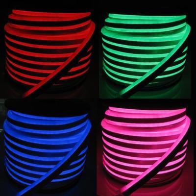 China RGB LED Neon Flex Rope Light with SMD5050 Tri Chip LEDs Eco Friendly UV Resistant PVC Material Perfect for Home Garden and Commercial for sale