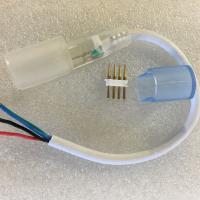 China CE Neon Light Accessories RGB LED Neon Flexible Rope Light Power Cord Connectors for sale