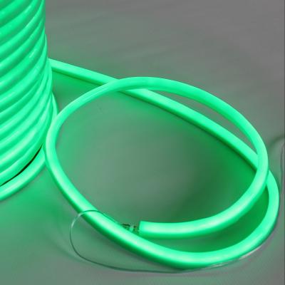 China 24v Neon Flex LED Rope Light Waterproof Eco PVC Mini Size with High Brightness SMD2835 for Building Outline Lighting and Home Decor for sale