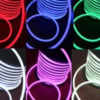 China 24v Neon Flex LED Rope Light Waterproof Eco PVC Mini Size with High Brightness SMD2835 for Building Outline Lighting and Home Decor for sale