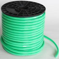 China LED Neon Flex Strip Flexible Waterproof Green Neon Light Strip 12V DC Input Seamless Design Ideal for Building Edges and Home Decor for sale