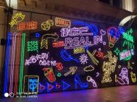 China Acrylic Silicone 200cm 8W 540lm Custom Led Neon Signs for sale