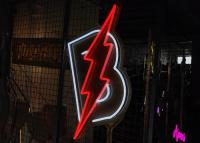 China Acrylic 200cm 12VDC Lightning Led Neon Signs RoHS For Bar for sale