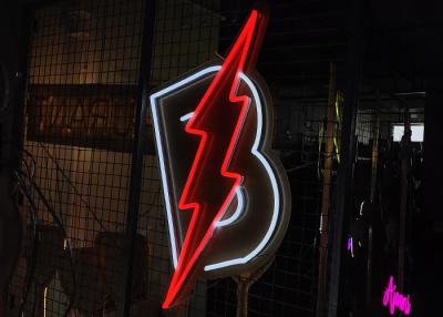 China Acrylic 200cm 12VDC Lightning Led Neon Signs RoHS For Bar for sale