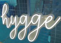 China EU Plug White Hugger Neon Led Signs Silica Gel For Teacher for sale