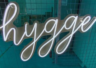 China EU Plug White Hugger Neon Led Signs Silica Gel For Teacher for sale