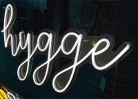 China EU Plug White Hugger Neon Led Signs Silica Gel For Teacher for sale