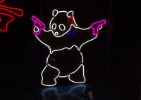 China Hazard Free 12VDC EU Bear Neon Light Billboard For Gift for sale