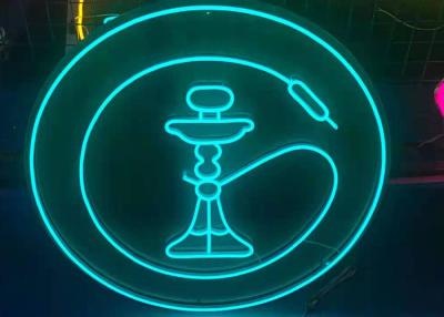 China Garden Neon sign Blue color billboard lighting pattern Interior Decorating for sale