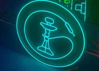 China Garden Neon sign Blue color billboard lighting pattern Interior Decorating for sale