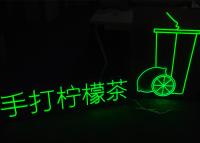 China Tea coffee bar shop neon sign color billboard Drop shinpping No MOQ for sale