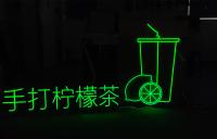 China Tea coffee bar shop neon sign color billboard Drop shinpping No MOQ for sale