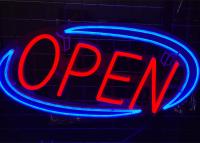 China Open neon sign door billboard  eye-catching Light weight hot sell for sale