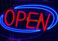 China Open neon sign door billboard  eye-catching Light weight hot sell for sale
